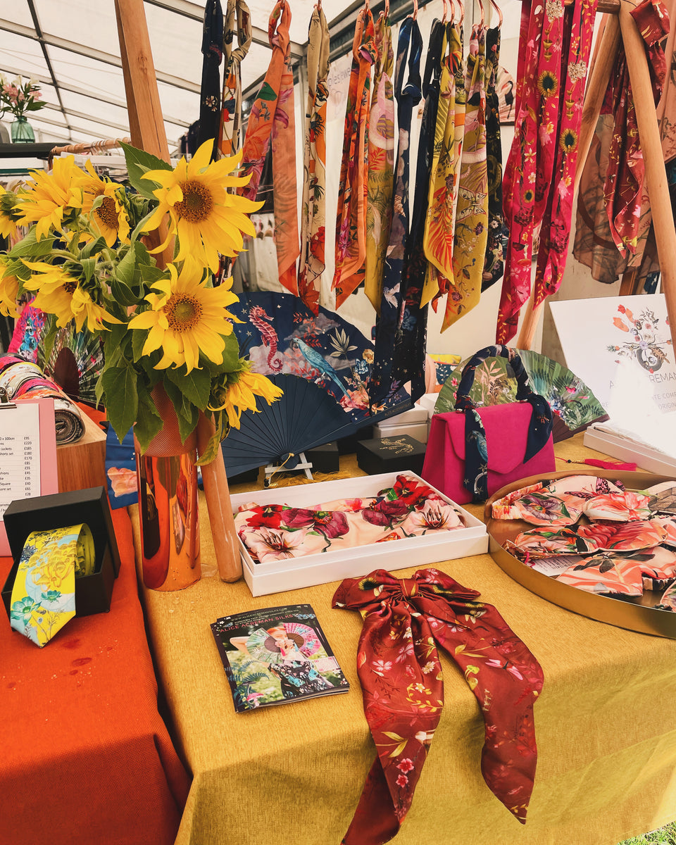 A lucky win at The Henley Country craft show, 2024 – Alice Acreman Silks